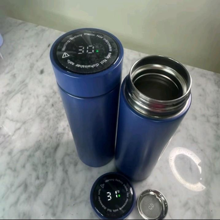 Botol Minum Smart Tumbler Termos 500 ml LED Display - Vacuum - Shop ...