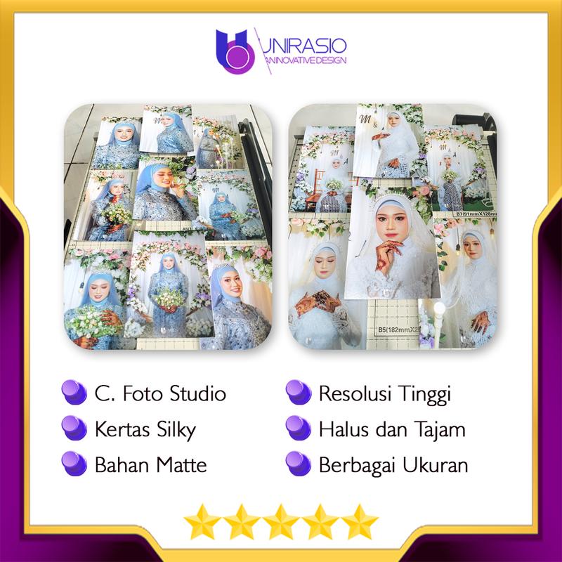 Print / Cetak Foto Studio Berbagai Ukuran | 1R, 2R, 3R, 4R, 5R, - Shop | Tokopedia