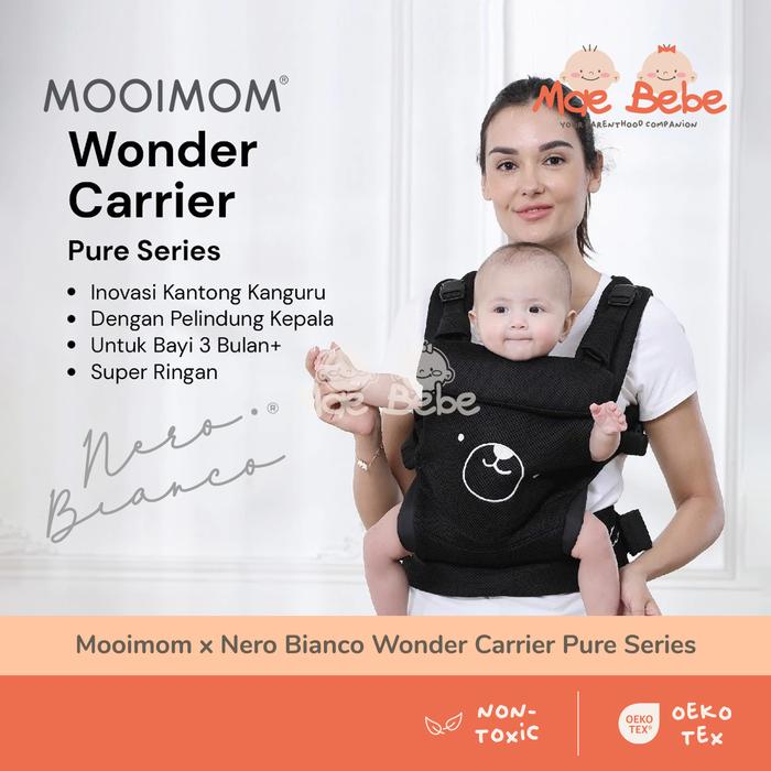 Promo Mooimom X Nero Bianco MMHS3101X Wonder Carrier Gendongan Anak ...