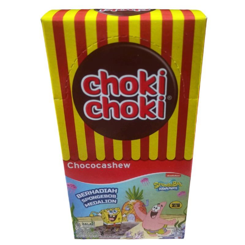 Choki Choki Choco cashew 1 Box isi 20pcs - Shop | Tokopedia