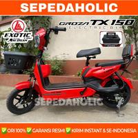 Jual Sepeda Listrik EXOTIC GROZA TX 150 BY PACIFIC 500 Watt Electric E ...