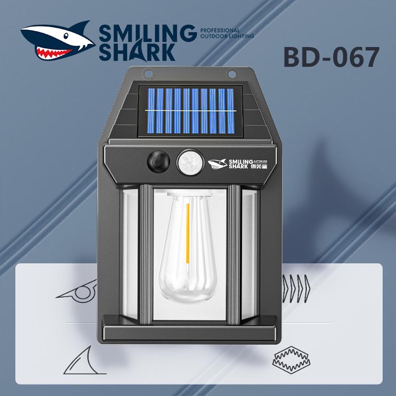 【BD-067】Smiling Shark multifunctional wall lamp, made of ABS+PC ...
