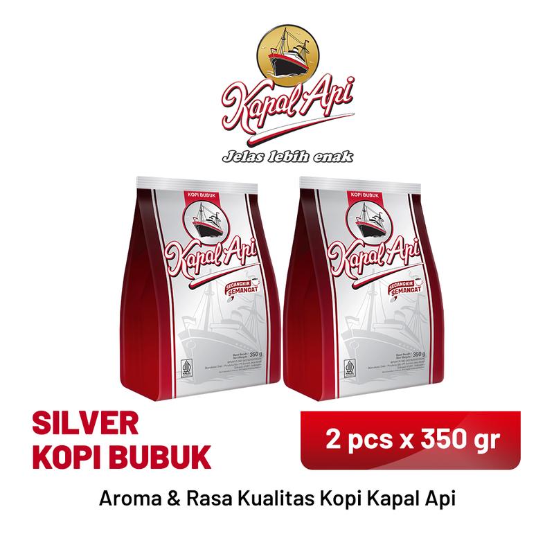 Kopi Kapal Api Silver 2 X 350 gr - Shop | Tokopedia