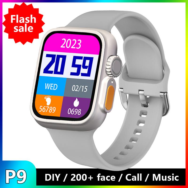 P9 Smartwatch 42mm Calculator Alarm 2 game Wireless charging - TikTok ...