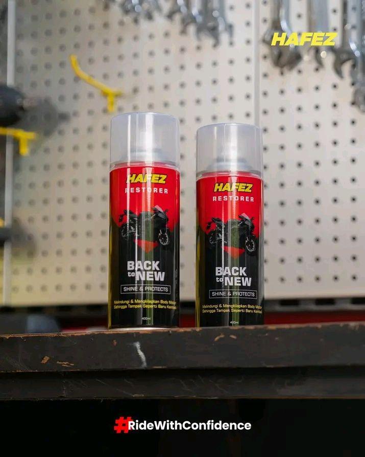 Hafez Restorer Pengkilap dan Perawatan Cat Motor Anda Back to New Shine ...