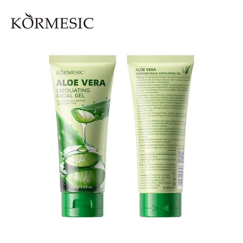Aloevera Exfoliating Facial Gel 100gr by Kormesic Gel Pengangkat Sel ...