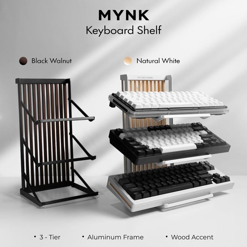 MYNK Keyboard Shelf 3 Tier / Keyboard Display Stand / Keyboard - Shop ...