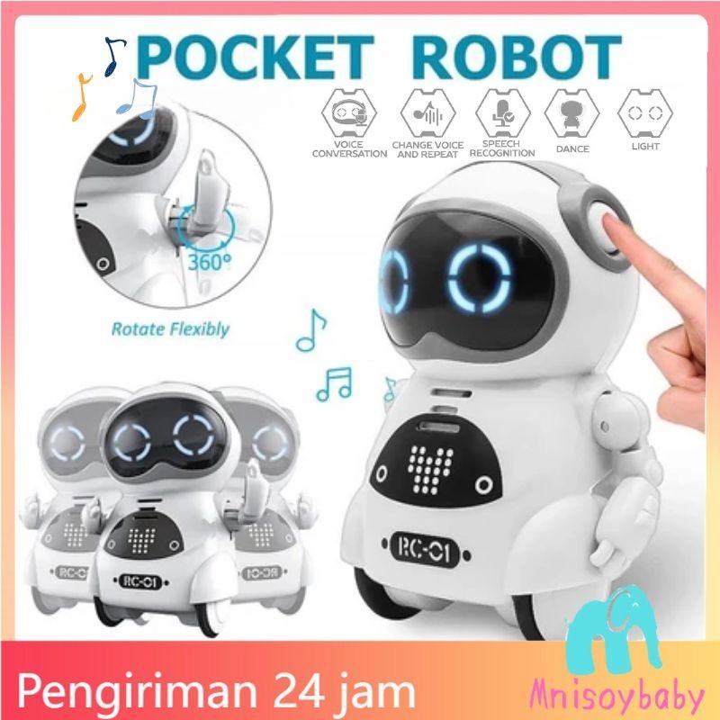[Penjual Lokal] Pocket Emo Robot Talking Interactive Dialogue Voice ...