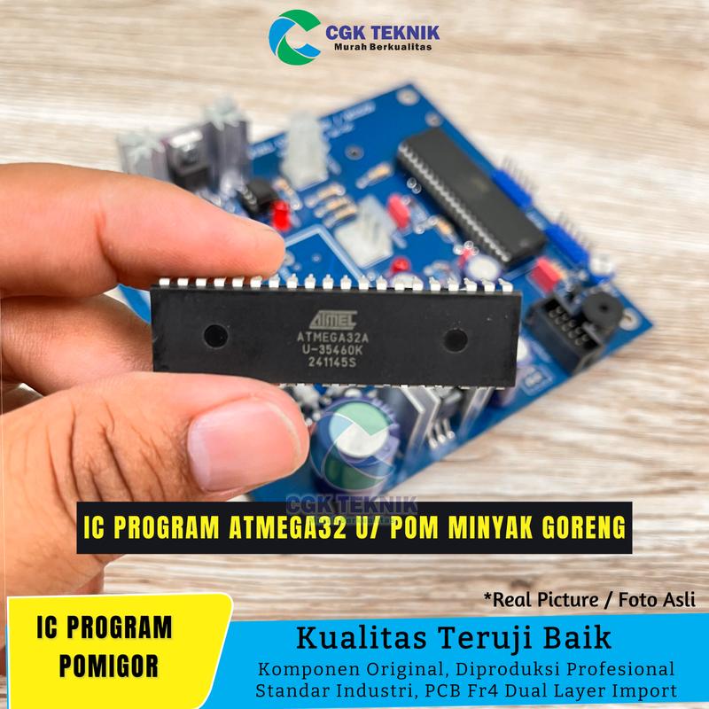 CGK TEKNIK - IC PROGRAM POM MIGOR - MINYAK GORENG ATEMEGA32 V3.2 - Shop ...