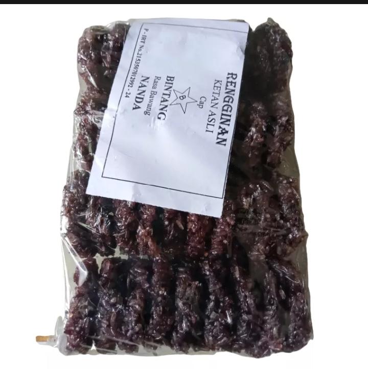 RENGGINANG KETAN HITAM RASA BAWANG / SNACK RINGAN / MAKANAN RINGAN ...