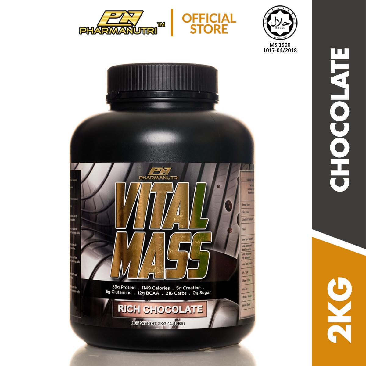 Pharmanutri Vital Mass Protein 2kg/4.4Lbs - TikTok Shop Malaysia
