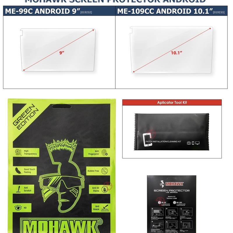 Mohawk green series screen protector 9inch & 10inch - TikTok Shop Malaysia