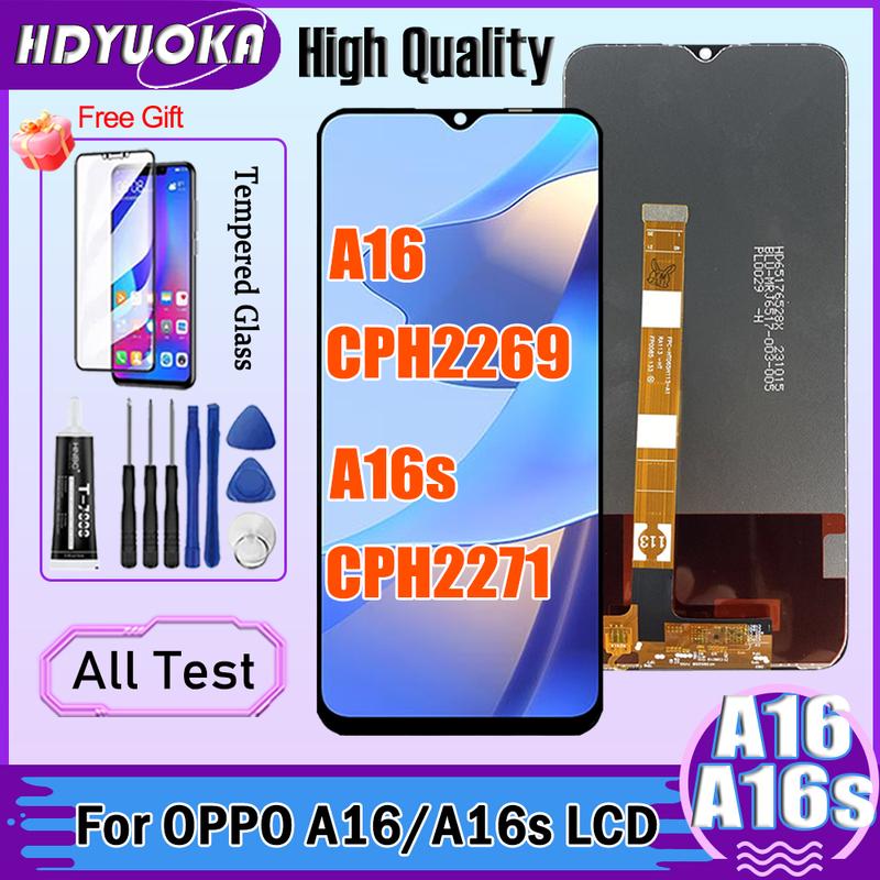 6.52"Compatible with Oppo A16/A16s LCD Display CPH2269 CPH2271 - TikTok ...