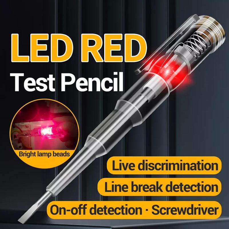 Pen ujian elektrik dwi warna, lampu LED, juruelektrik, ujian - TikTok ...