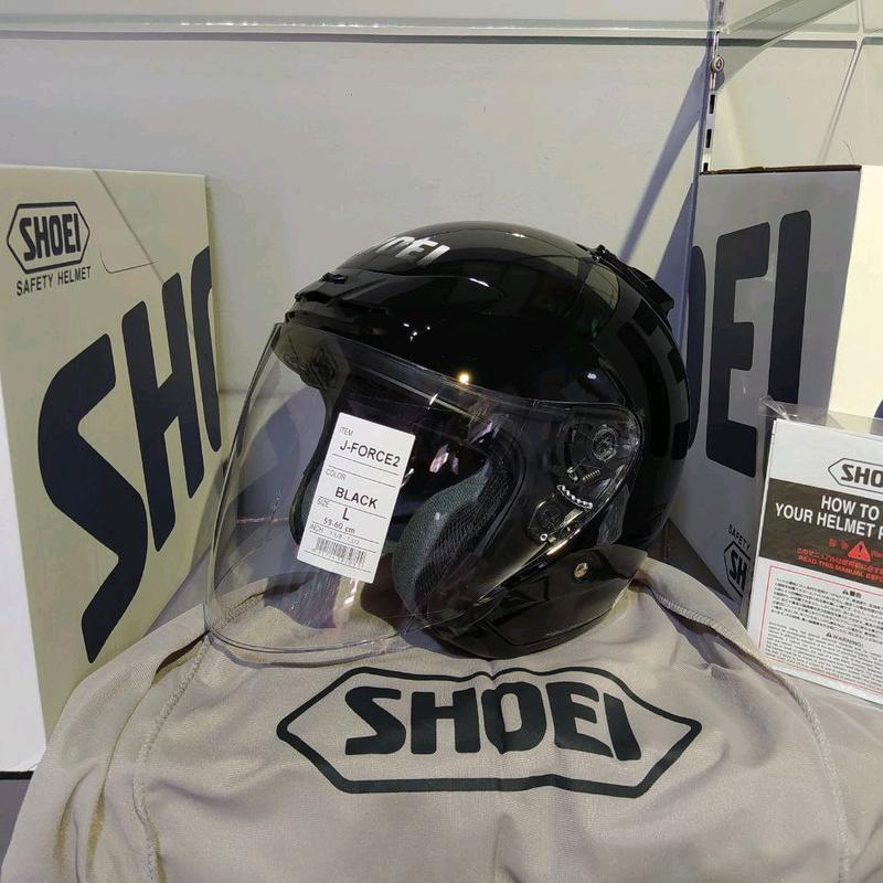 Shoei JFORCE ll Plain Helmet Gear - TikTok Shop Malaysia