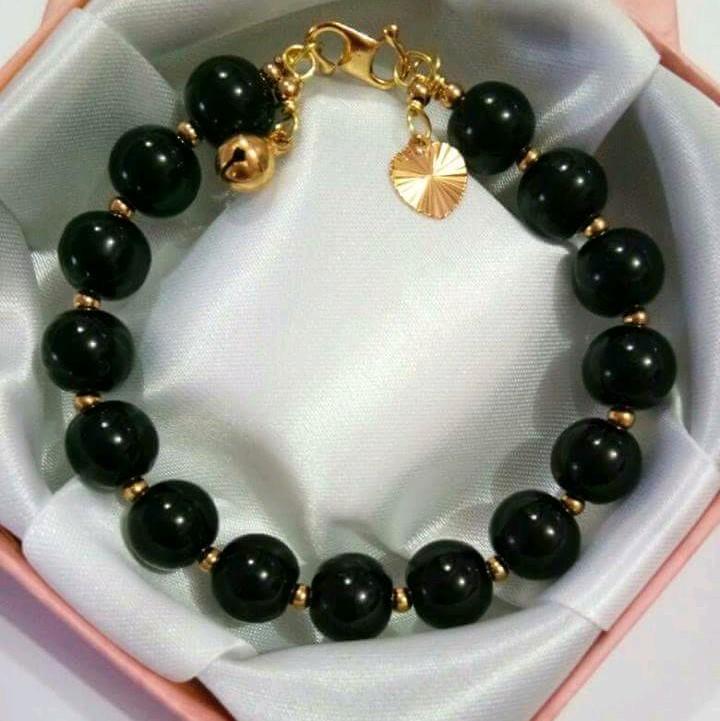 gelang tangan batu jed asli ikat suasa - TikTok Shop Malaysia