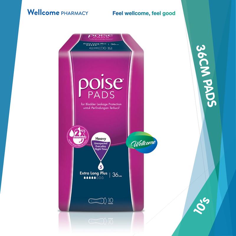 Poise® Pads Extra Long Plus 36cm - 10's - TikTok Shop Malaysia