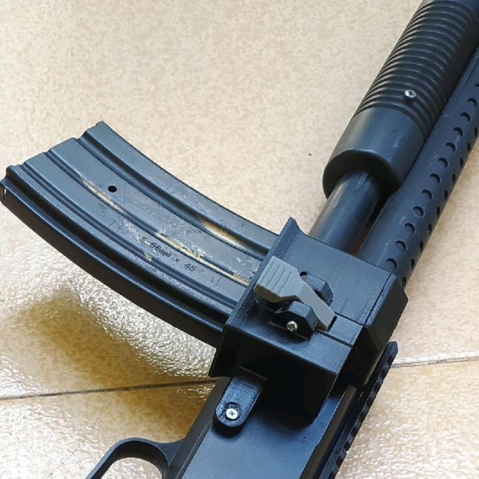 Jual mainan konverter magazine magz AEG ke m788 kocokerz dcobra 3d ...