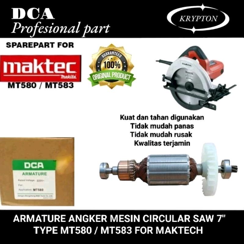 DCA armature angker circular Saw 7" type MT580 / MT583 /M5801B - Shop ...