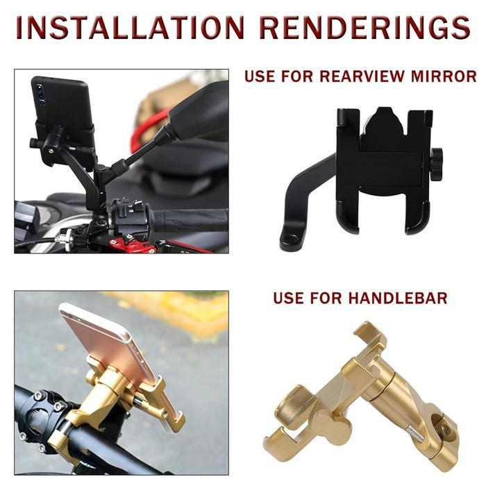 ( Fullsett) Holder Motor Spion / Holder Motor Stang Universal X1 Pasti ...