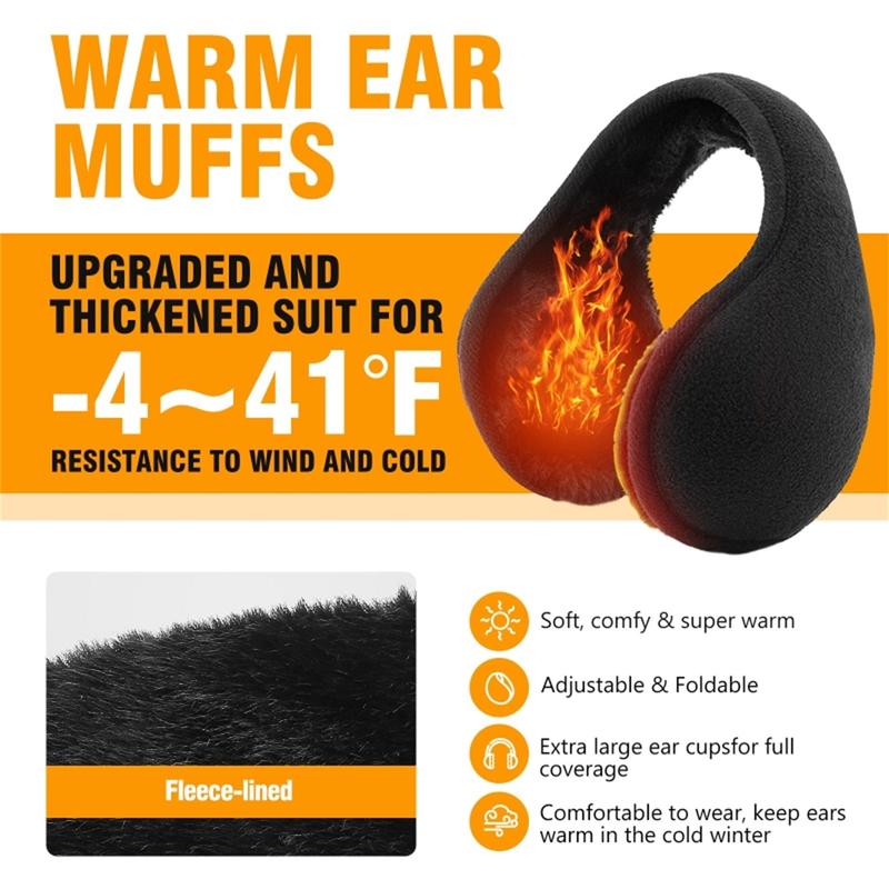 Fashion Unisex Outdoor Warm Earmuff Winter Casual Warm Ear Protectors ...