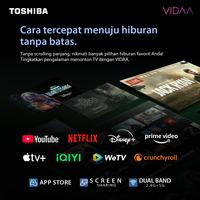 Promo TOSHIBA HD SMART TV 32" [Khusus Online]-Wifi-Dolby Audio-Digital ...