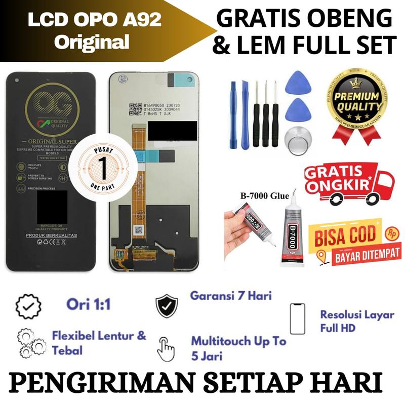 Lcd Touchscreen OPO A92 Original OG Super FullSet / Lcd OPO A92 ...