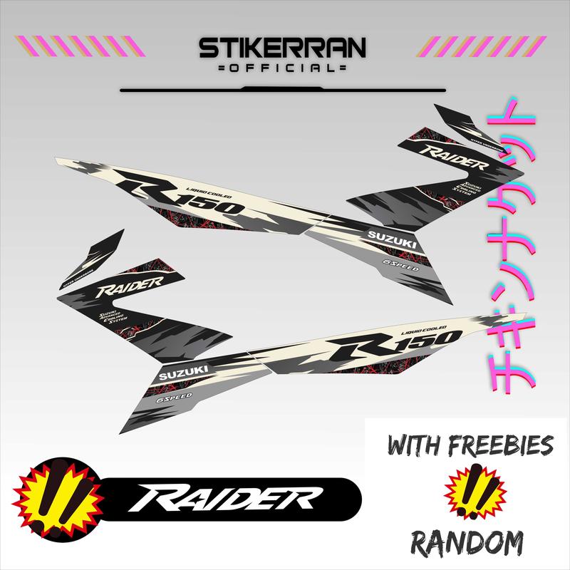 RAIDER 150FI IVORY 2025 New Design Decals Premium Glossy Vinyl - TikTok ...