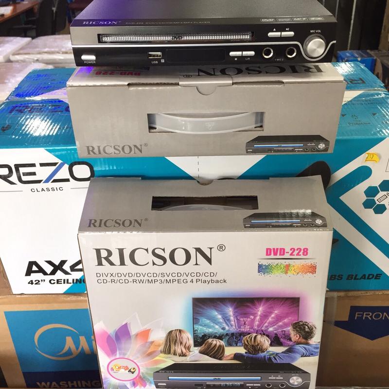 RICSON Dvd Player Wt Usb Mp3/Jpeg Playback - TikTok Shop Malaysia