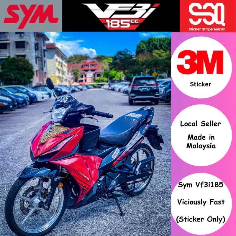 High Quality AAA Premium Sticker Stripe SYM Vf3i 185 Vf3i 185 Batman ...
