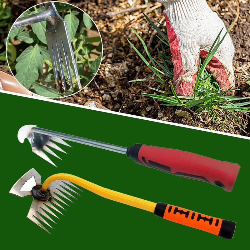 Versatile Garden Rake Weeding Artifact Hand-Held Weeding Too - TikTok ...
