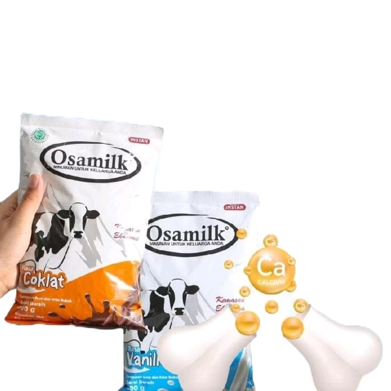 Paket 2 pcs susu osamilk 500 gram susun afsumakan sapi bubuk - Shop ...