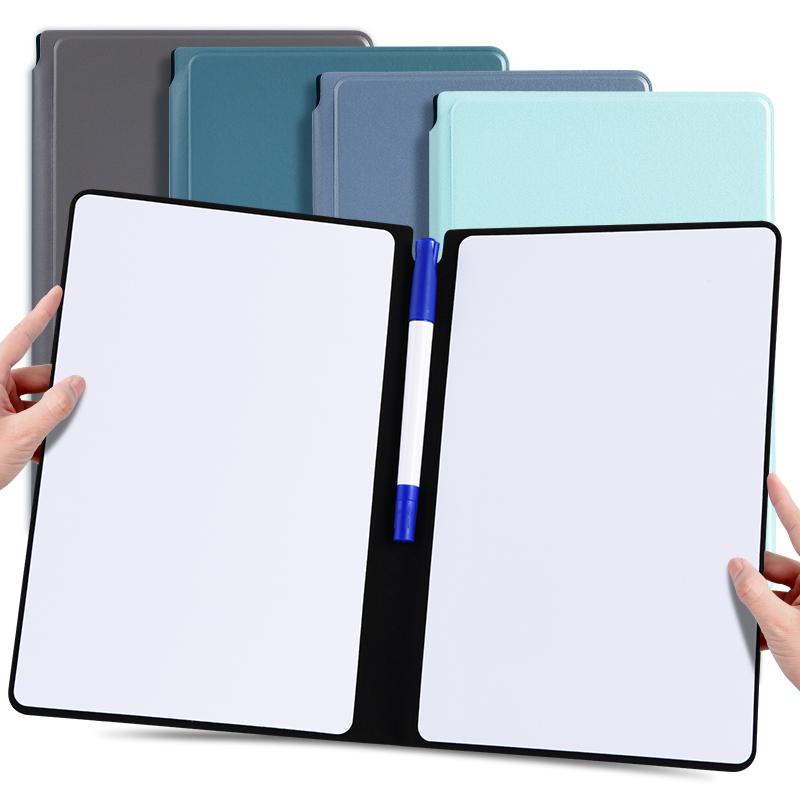 school cuadernos leather notebook journal with pen A5 Erasable - TikTok ...