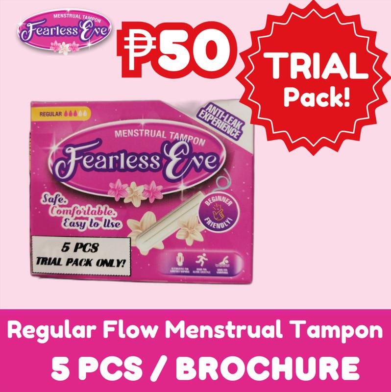Fearless Eve Regular Flow Menstrual Tampons(5 pcs) - TikTok Shop Philippines