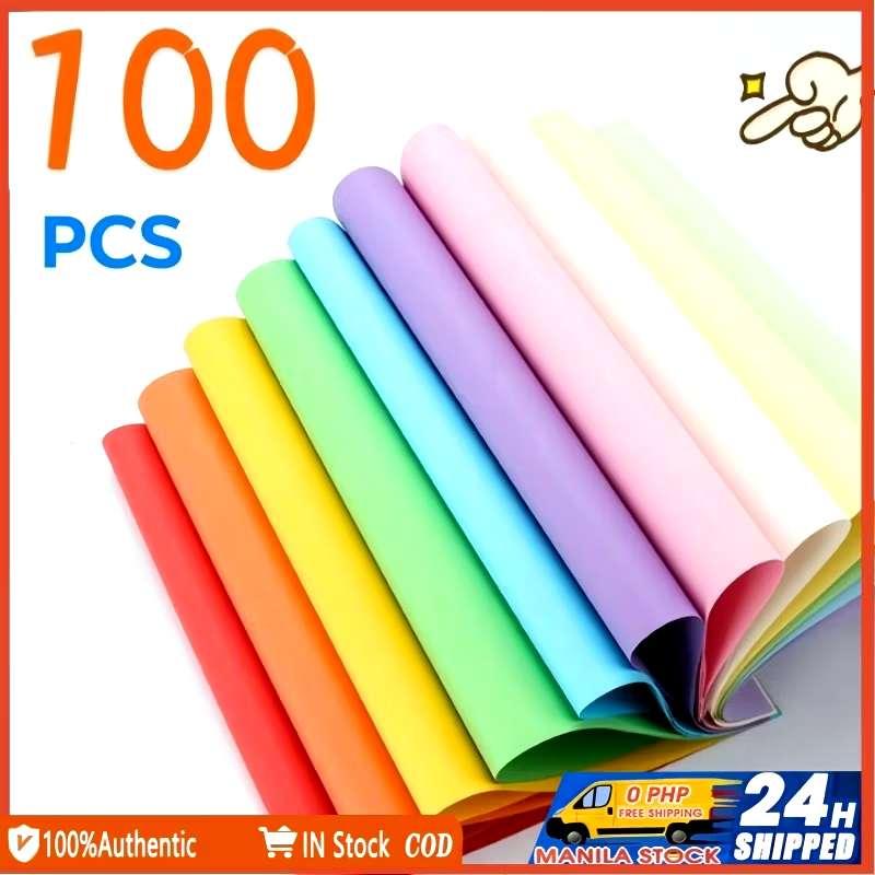A4 Color Paper 100 Sheets (210x297mm) - Inkjet Orisami Pinta - TikTok ...