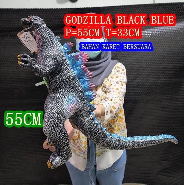 MAINAN GODZILLA KARET SUPER BESAR SUARA DINOSAURUS KARET TAHAN - Shop ...
