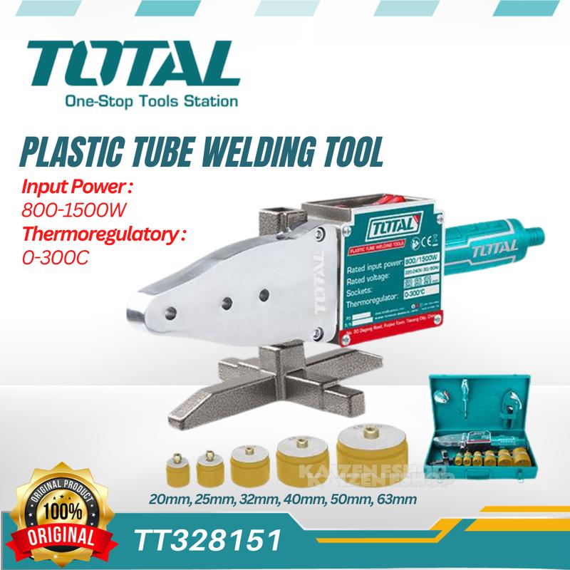 TOTAL TT328151 800W - 1500W Plastic Tube Welding Tool - TikTok Shop ...