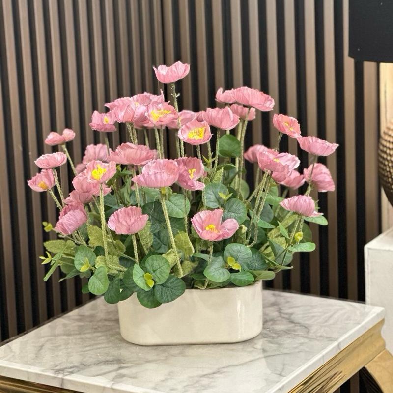 GUBAHAN POPPY LAVENDER ( VASE SEGI ) DESIGN ARTIFICIAL FLOWER - TikTok ...