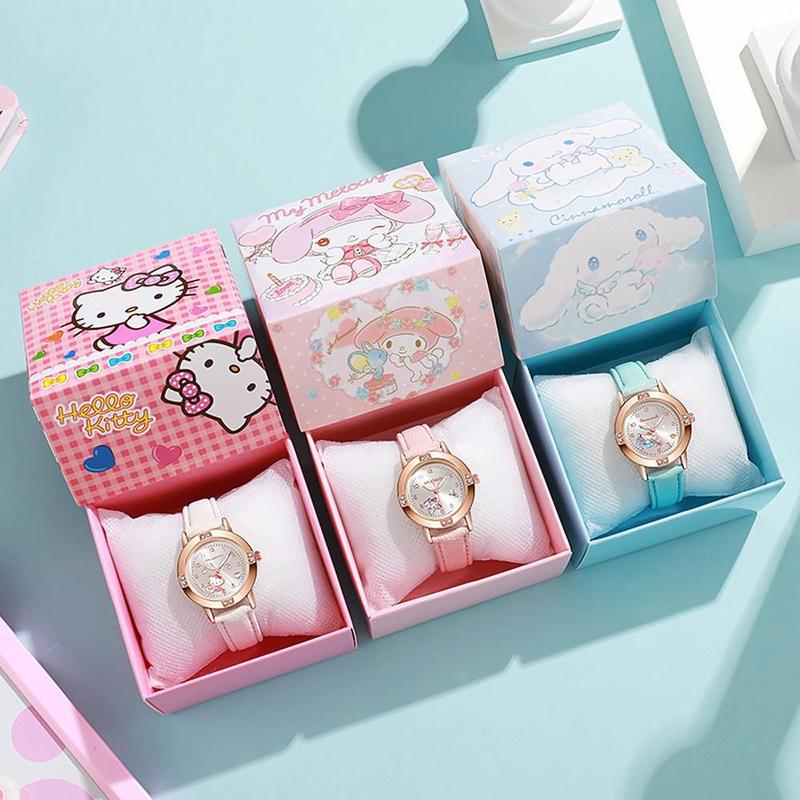 YANKUN-Sanrio Kuromi Melody Cinnamoroll jam tangan untuk kanak-kanak - TikTok Shop Malaysia