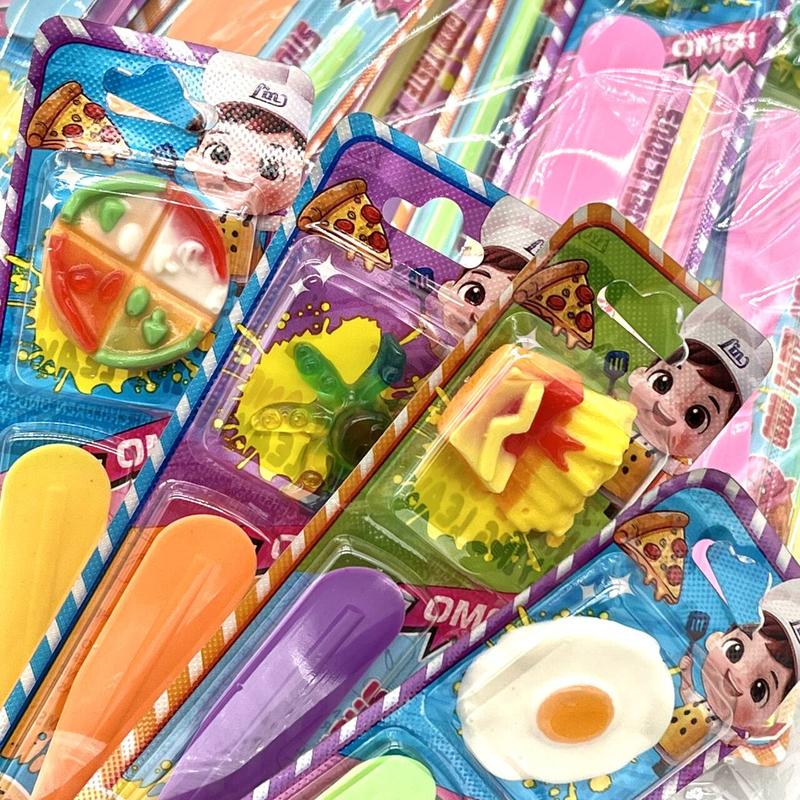 Shape Candy Flying Leaves Bamboo Dragonfly Summer Gummy Pizza, - TikTok ...