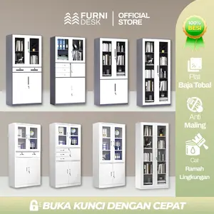 FurniDesk Lemari Dapur Aluminium Rak Piring Besi Serbaguna – Kokoh ...