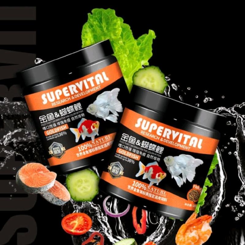 Supervital Fast Growth Fish Food 200g - TikTok Shop Malaysia