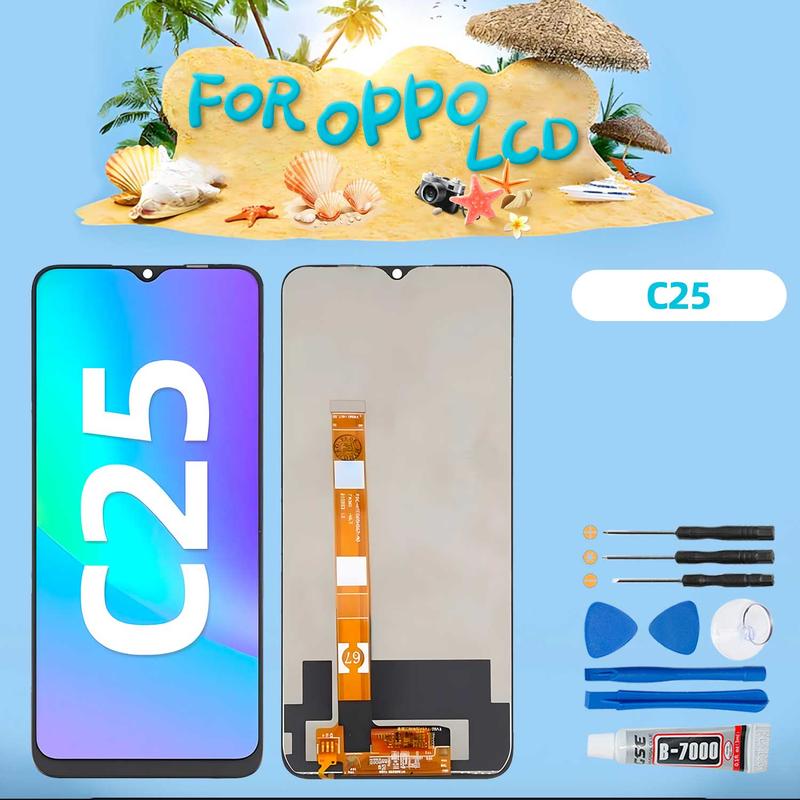 For OPPO Realme C25 C2 HD LCD Screen Display Touch Screen Digitizer ...