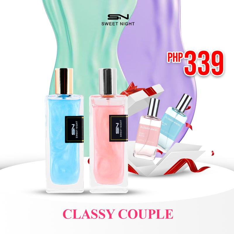 Sweet Night Classy Couple Bundle - Golden Girl & Colorful Mens - TikTok Shop Philippines