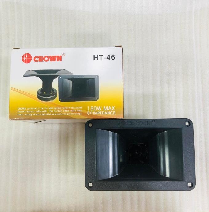 Crown HT-46 Horn Tweeter 8ohms 150watts 4" x6" Homn Size With Free ...