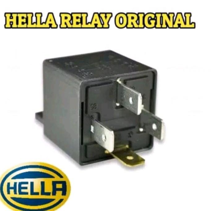 Rellay Hella Original 12V 30A Kaki 4 Untuk Lampu dan Klakson - Shop ...