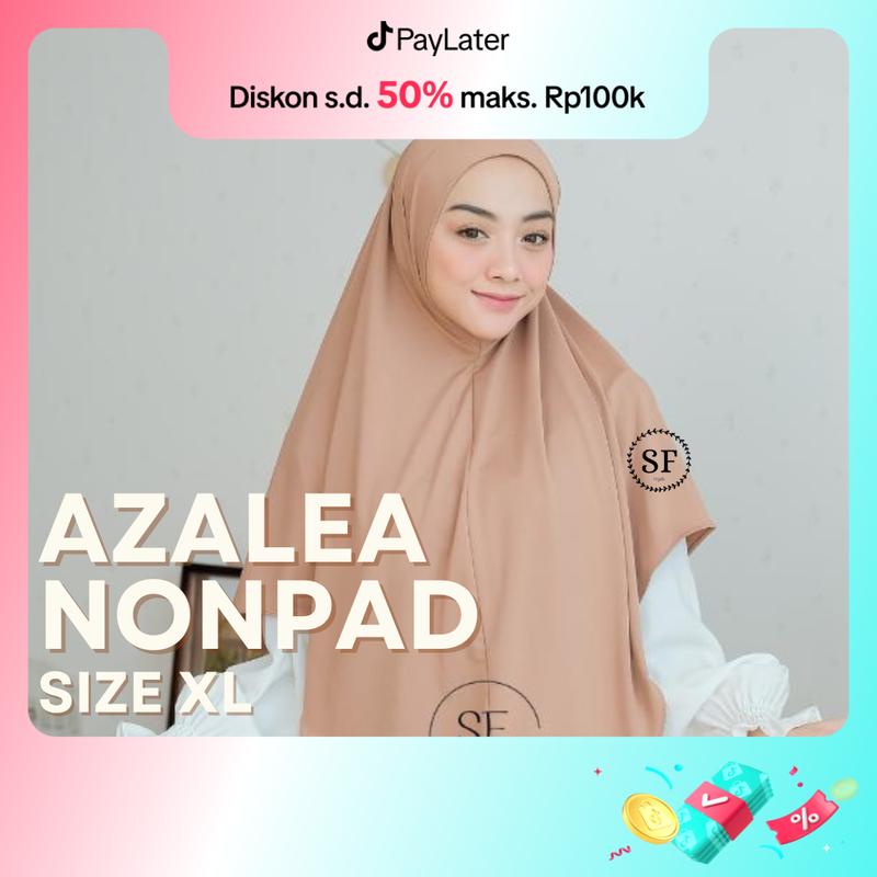 SF HIJAB -HIJAB BERGO DAILY AZALEA NON PAD SIZE XL - Shop | Tokopedia