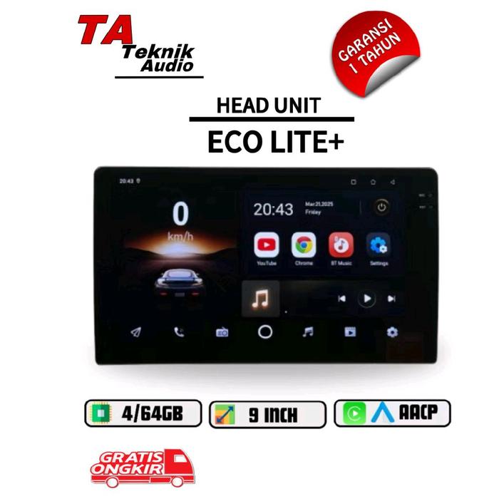 Jual ORCA ECO lite+ 4/64GB 9"/10" inch ADR-9988 Head unit, android 13 ...