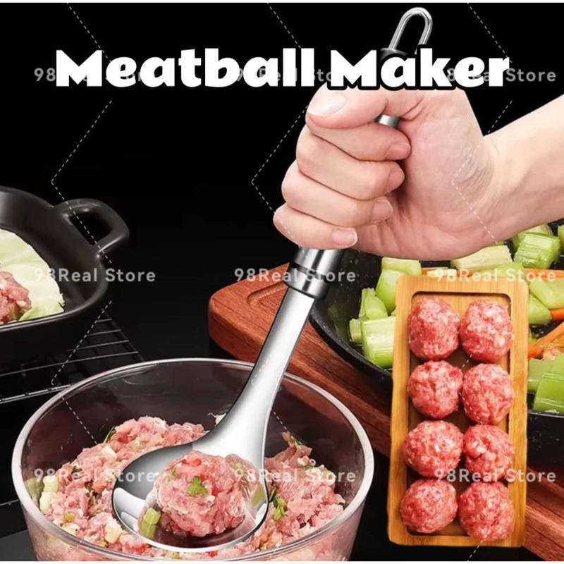 【FAST SHIPMENT】Meatball Maker 304 Stainless Steel Non-stick Meatballs ...