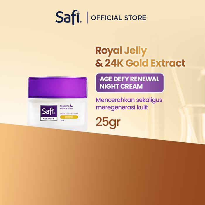 Promo SAFI - Age Defy - Renewal Night Cream - Cream Malam - 40gr ...